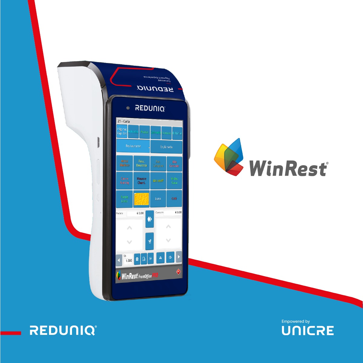 Nova App WinRest disponível no TPA REDUNIQ Smart